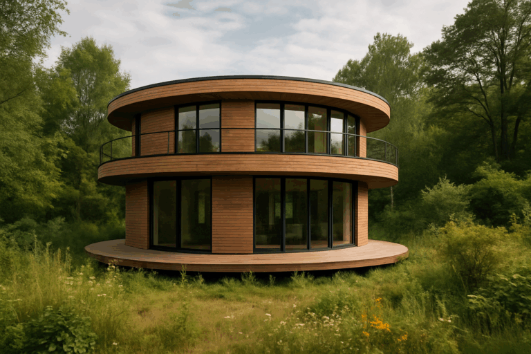 Construire votre maison ronde en bois simplement en 2025 🏡